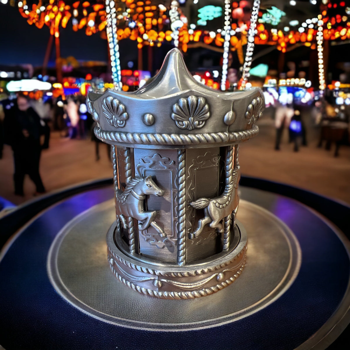 Pewter Carousel – Wooptooii
